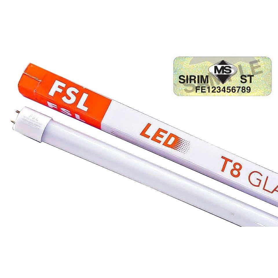 FSL T8 LED Tube 4FT 18W, Furniture & Home Living, Lighting & Fans, Lighting on Carousell