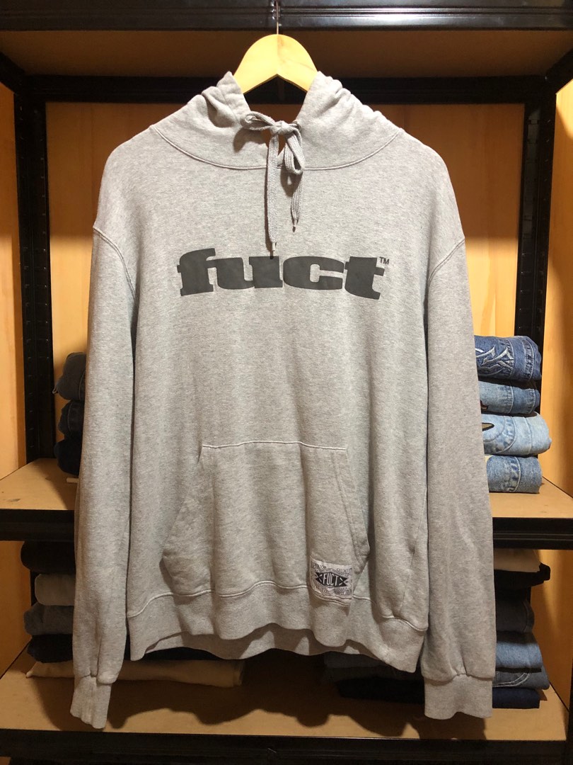 Fuct og logo hoodie, Men's Fashion, Tops & Sets, Hoodies on Carousell