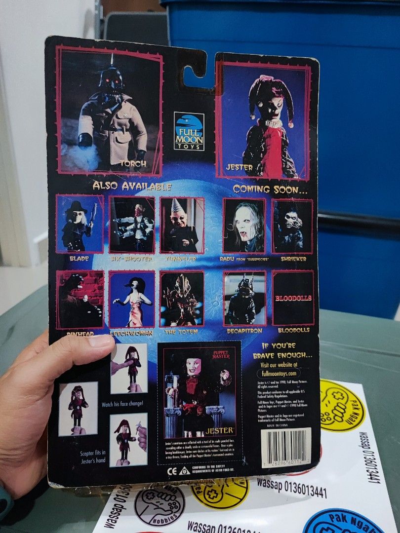 Full Moon Toys Puppet Master Jester, Hobbies & Toys, Toys & Games on ...