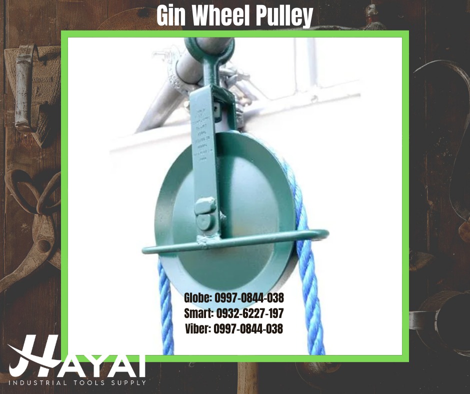 Gin Wheel Pulley, Commercial & Industrial, Industrial Equipment on ...