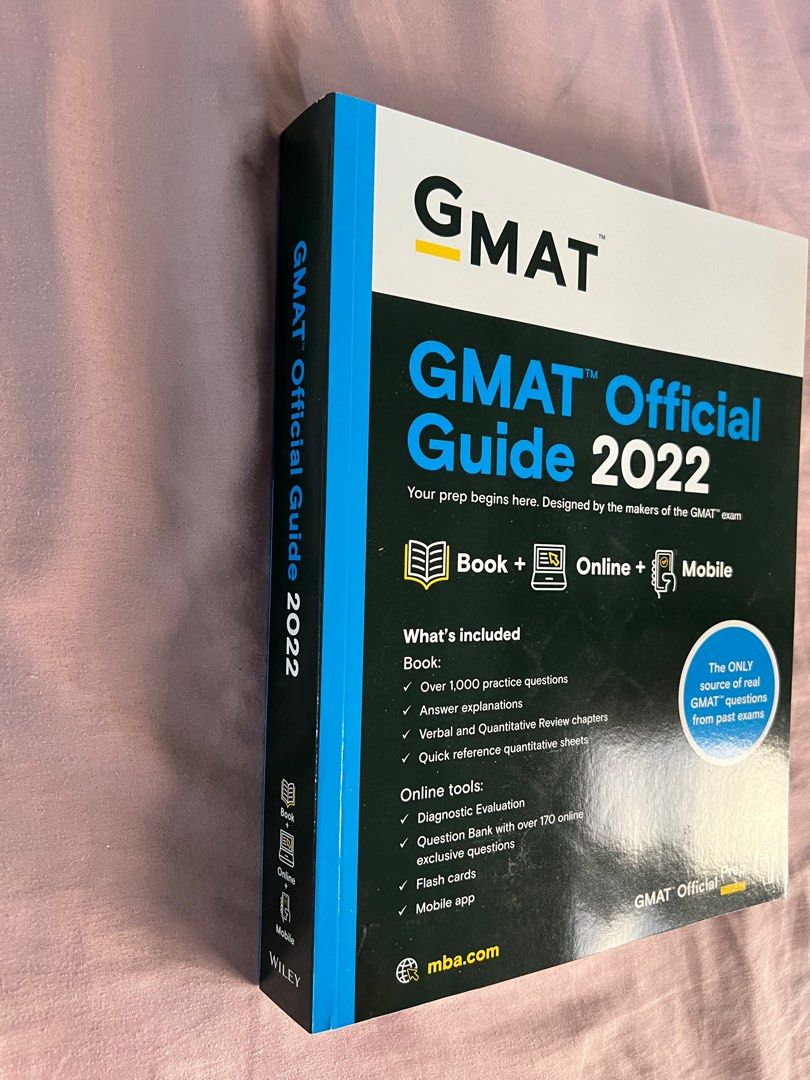 GMAT Official Guide 2022, Hobbies & Toys, Books & Magazines, Textbooks ...