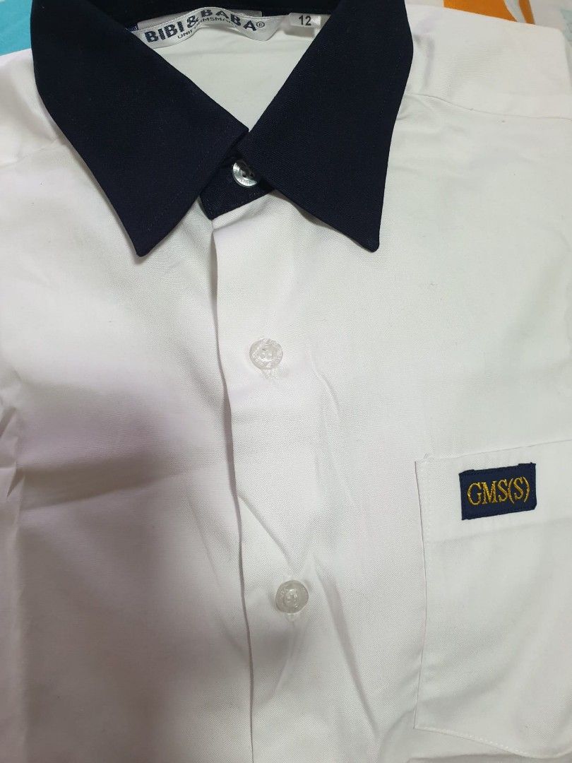 GMSS uniform (shirt), Babies & Kids, Babies & Kids Fashion on Carousell
