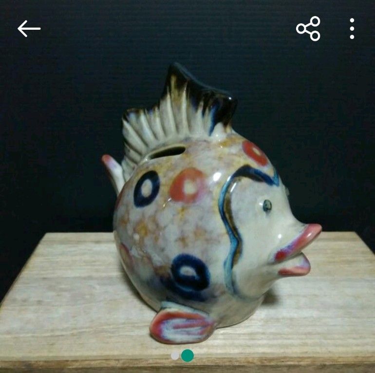 Gold fish coin bank, Hobbies & Toys, Memorabilia & Collectibles ...