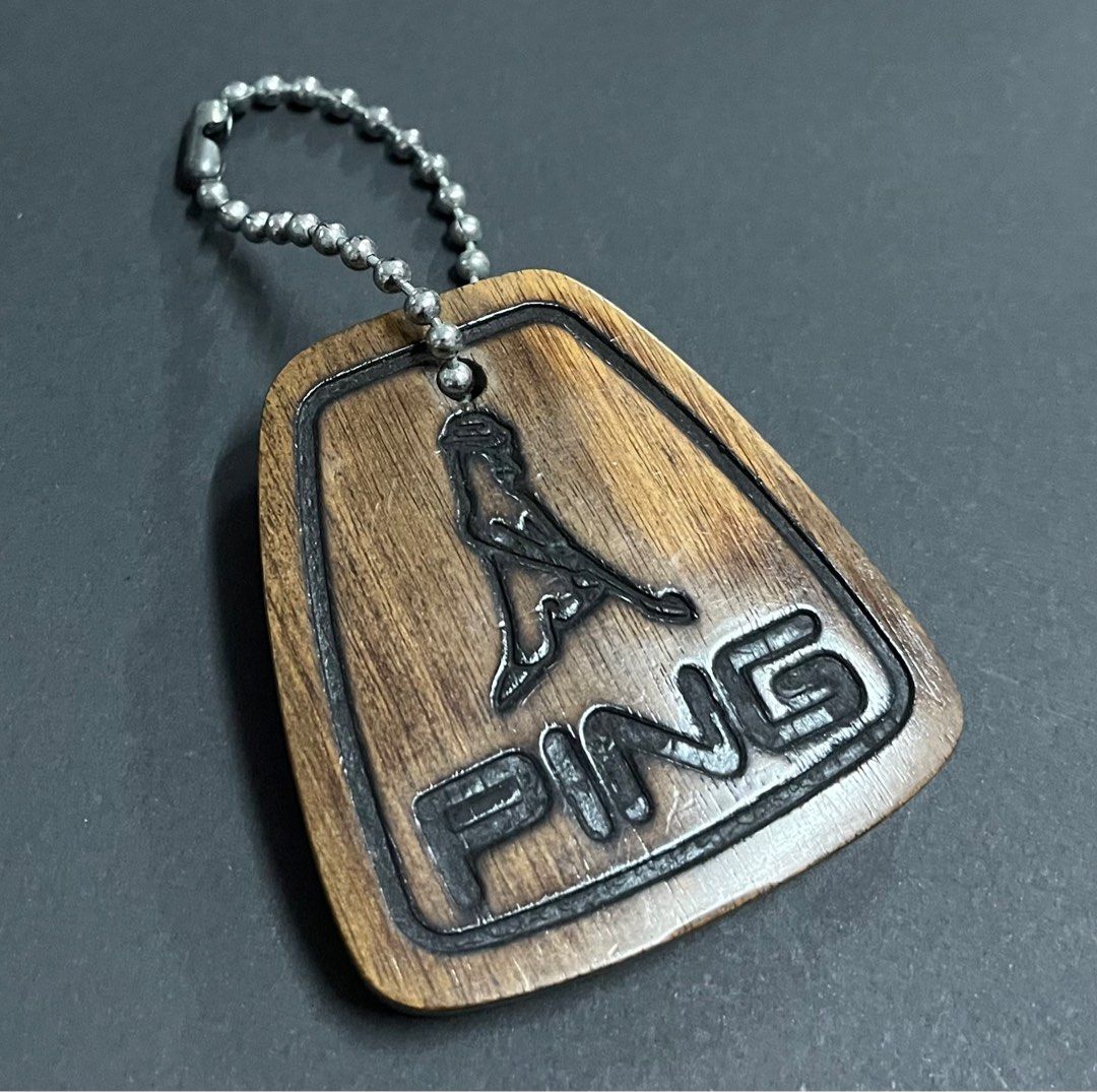 Golf PING Wooden Keychains, Hobbies & Toys, Toys & Games on Carousell