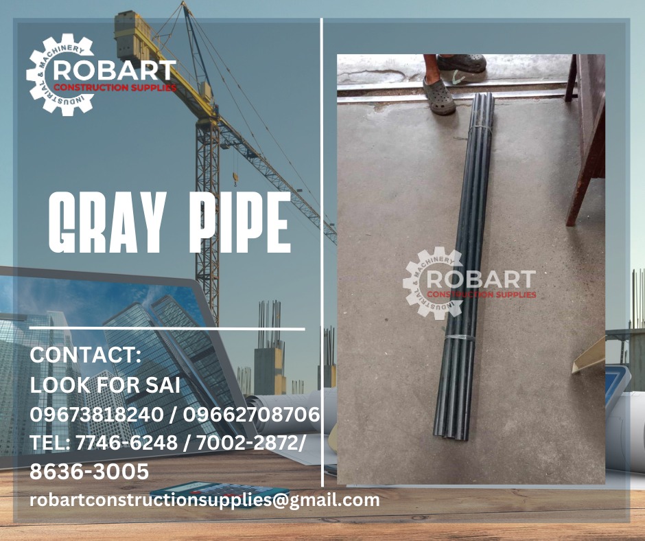 Gray Pipe, Commercial & Industrial, Construction Tools & Equipment on ...