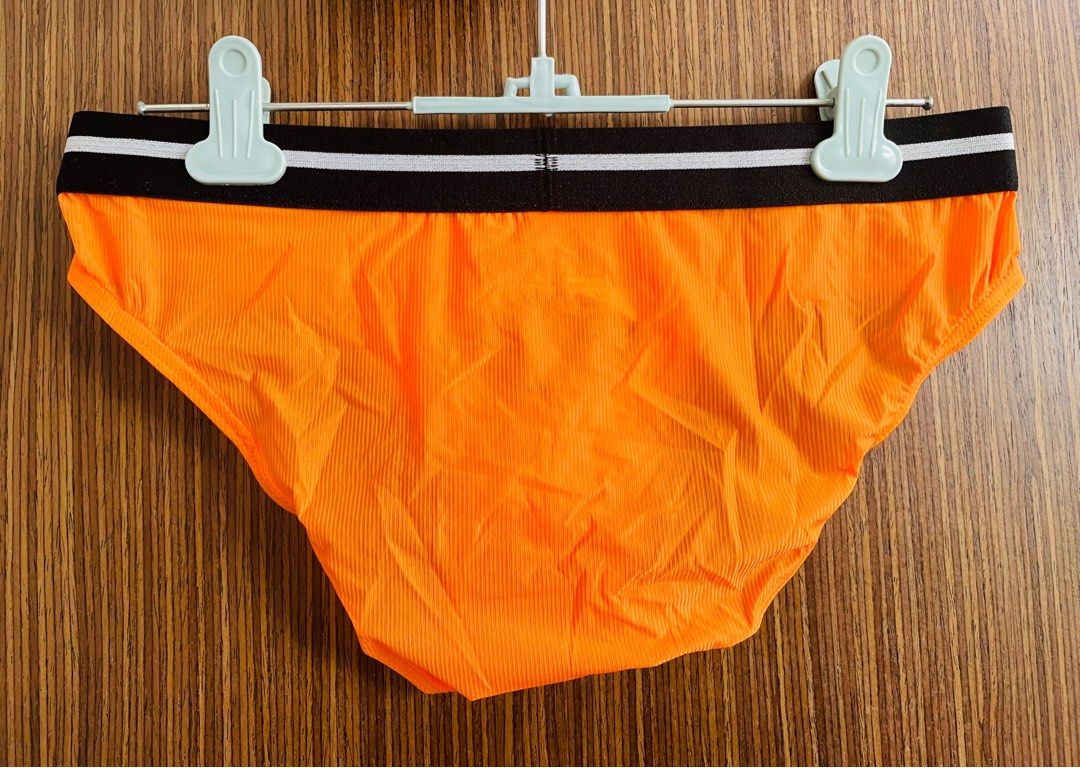 G-STATION ultra light sheer bikini, orange, Men's Fashion, Bottoms, New ...