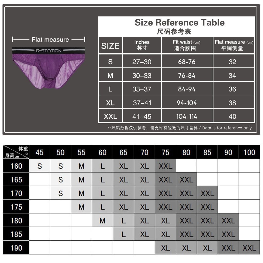 G-STATION ultra light sheer bikini, orange, Men's Fashion, Bottoms, New ...