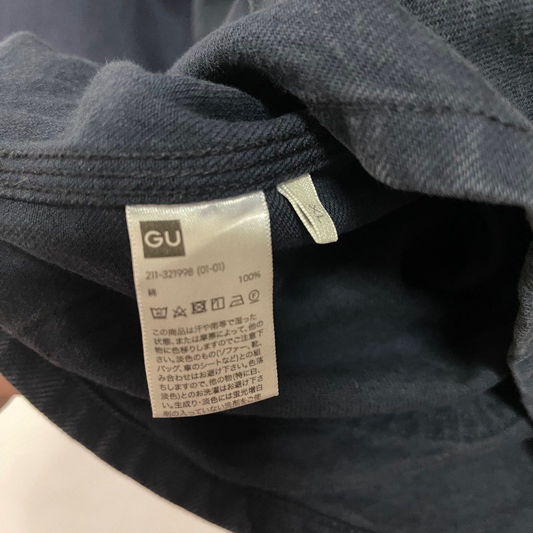 GU by Uniqlo GU Jeans Jacket, Men's Fashion, Coats, Jackets and Outerwear on Carousell