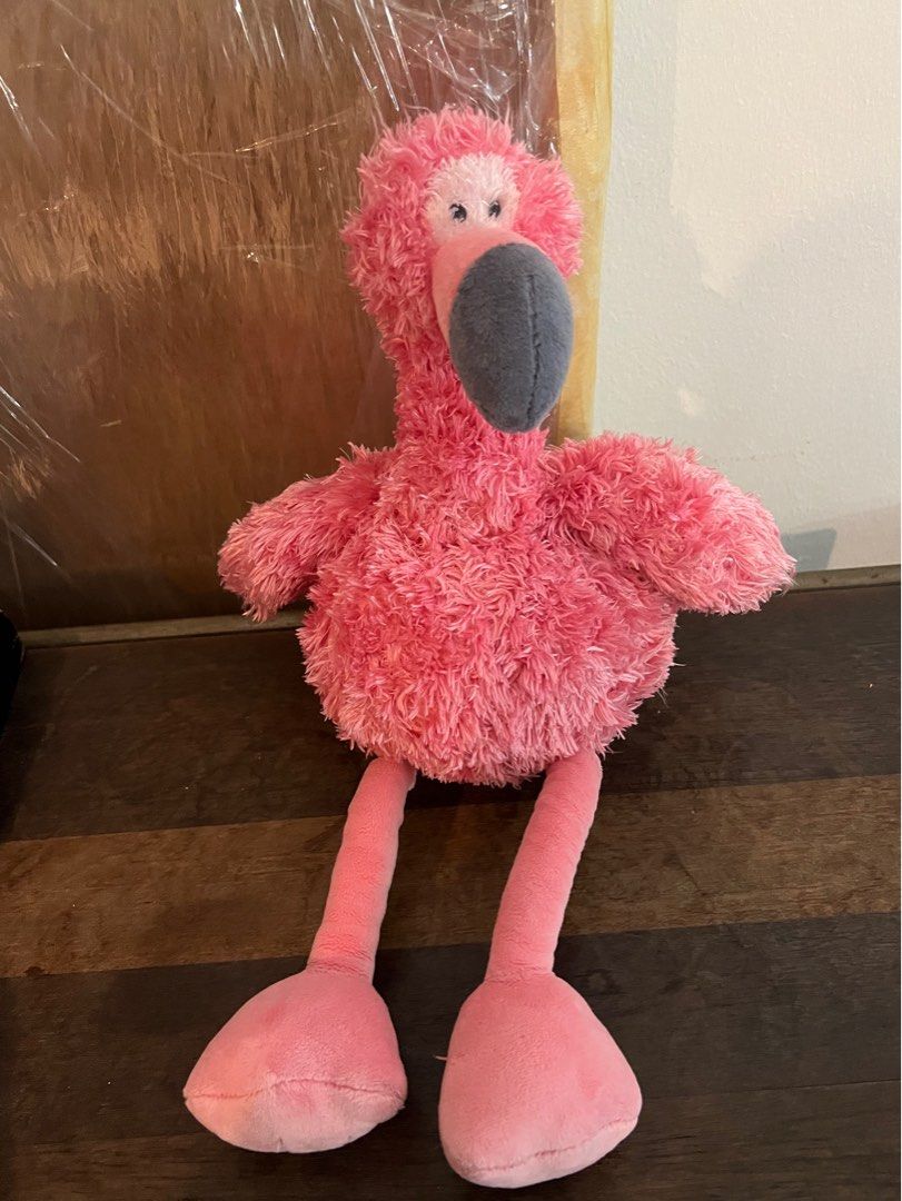 GUND Pink Flamingo Soft Toy, Hobbies & Toys, Toys & Games on Carousell