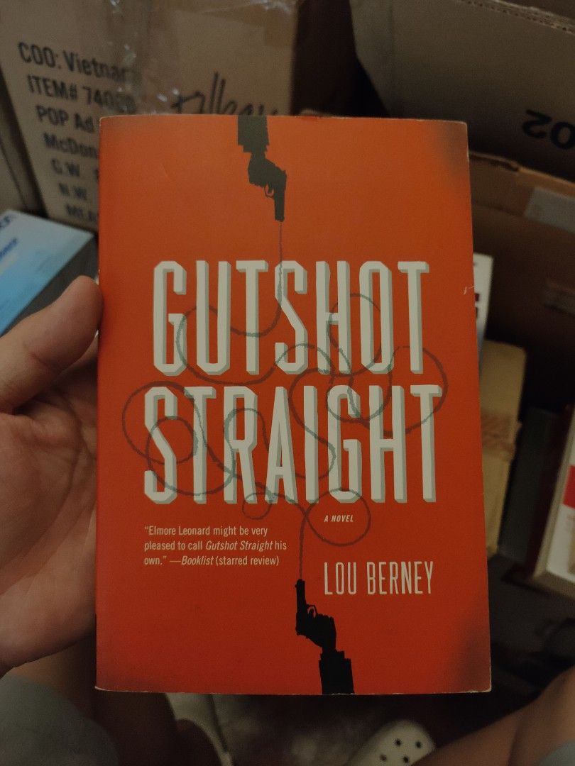 Gutshot Straight by Lou Berney, Hobbies & Toys, Books & Magazines ...