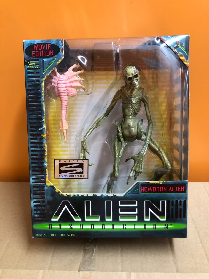 有POST有貨 HASBRO SIGNATURE SERIES 異形 RESURRECTION NEWBORN ALIEN MOVIE ...