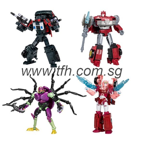 Hasbro Transformers Generations Legacy - Deluxe Wave 2 - Set of 4 ...