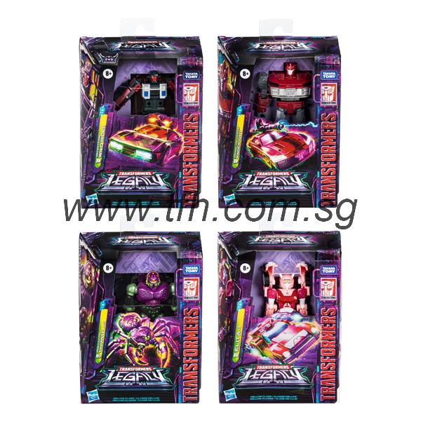 Hasbro Transformers Generations Legacy - Deluxe Wave 2 - Set of 4 ...