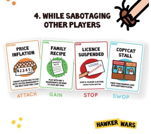 Hawker Wars / The Singaporean Dream Card Games - Original / Expansion ...