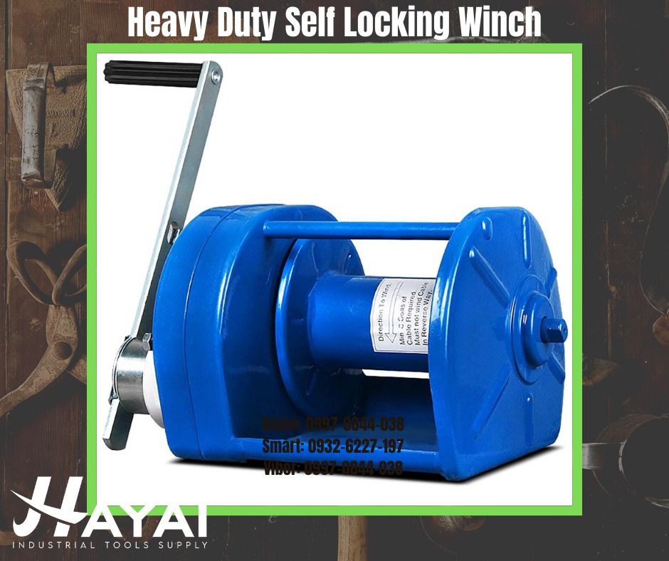 Heavy Duty Self Locking Winch, Commercial & Industrial, Industrial ...