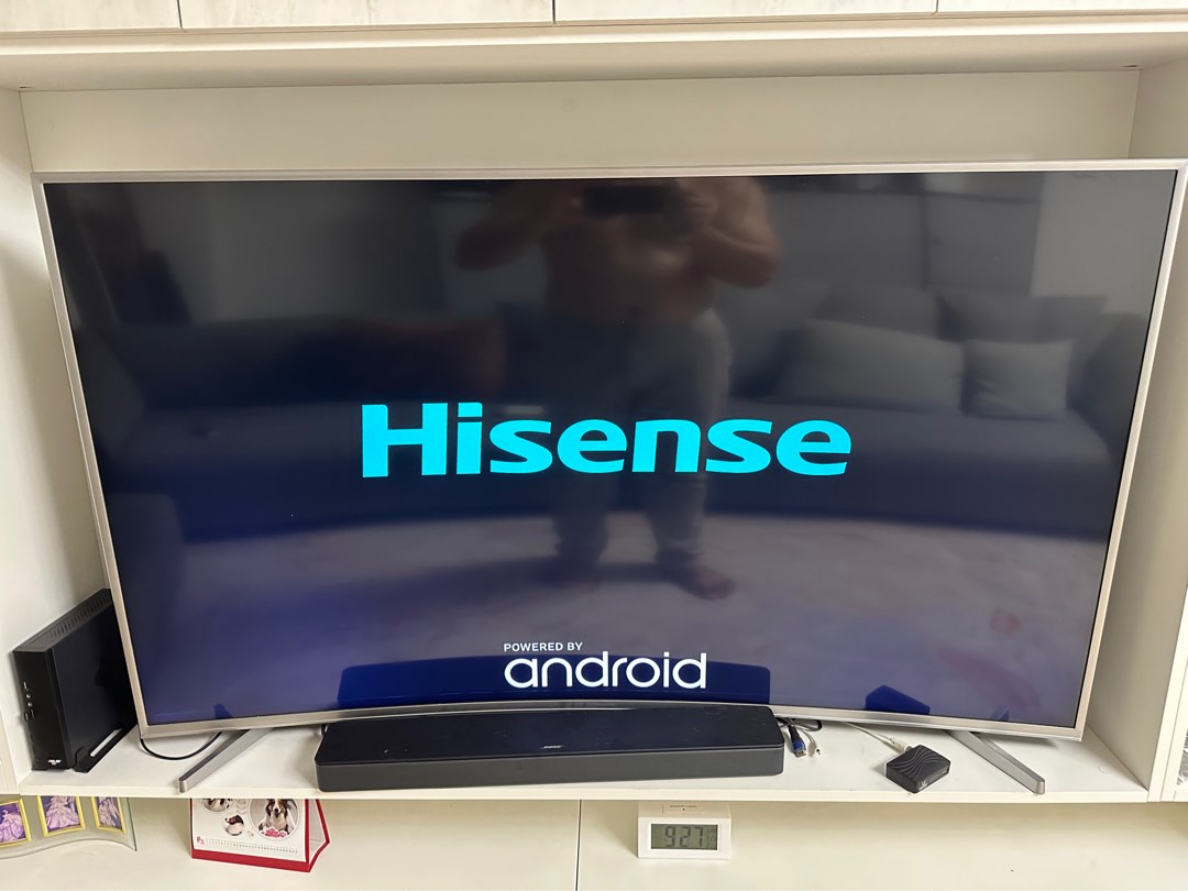 Hisense 65-inch curved screen 4K Smart TV, TV & Home Appliances, TV ...