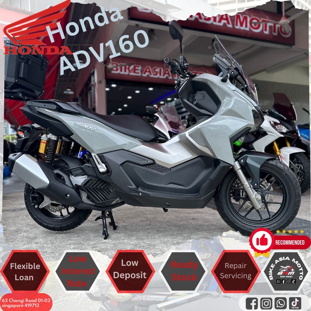 honda ADV 160 , Motorcycles, Motorcycles for Sale, Class 2B on Carousell