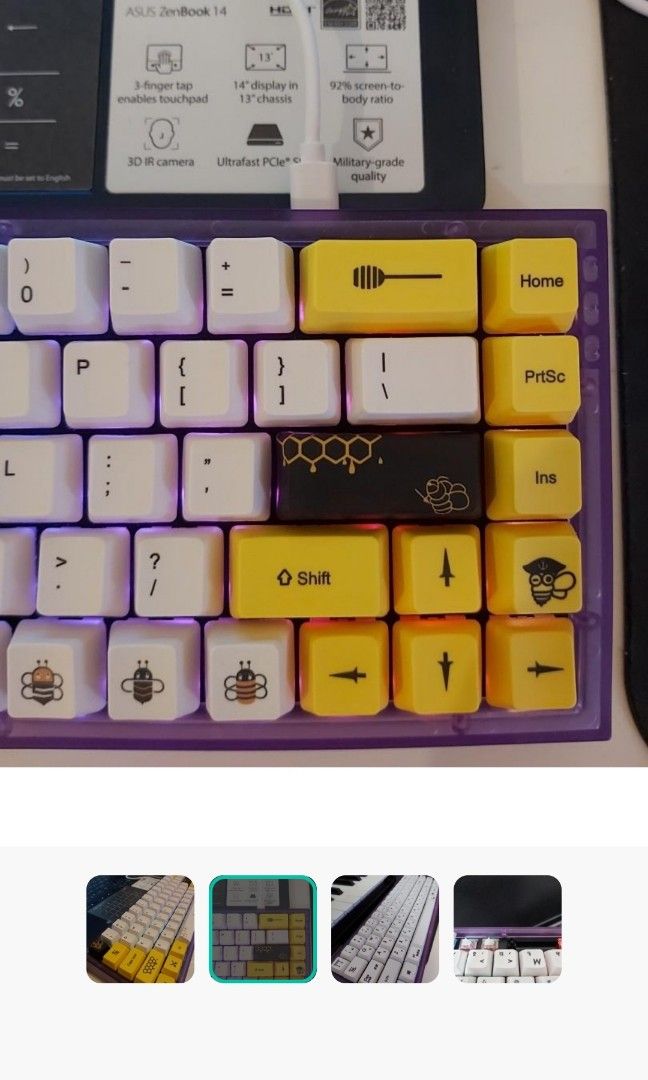 Honey Bee Keycaps, Computers & Tech, Parts & Accessories, Computer ...