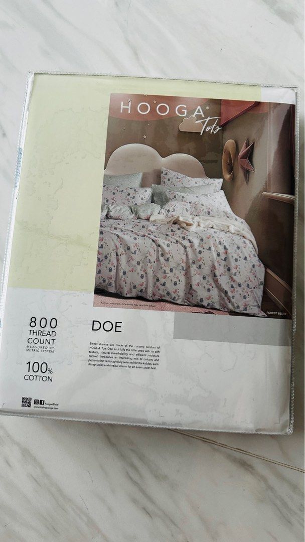 Hooga Doe 800 Thread Count Queen Size, Furniture & Home Living, Bedding ...