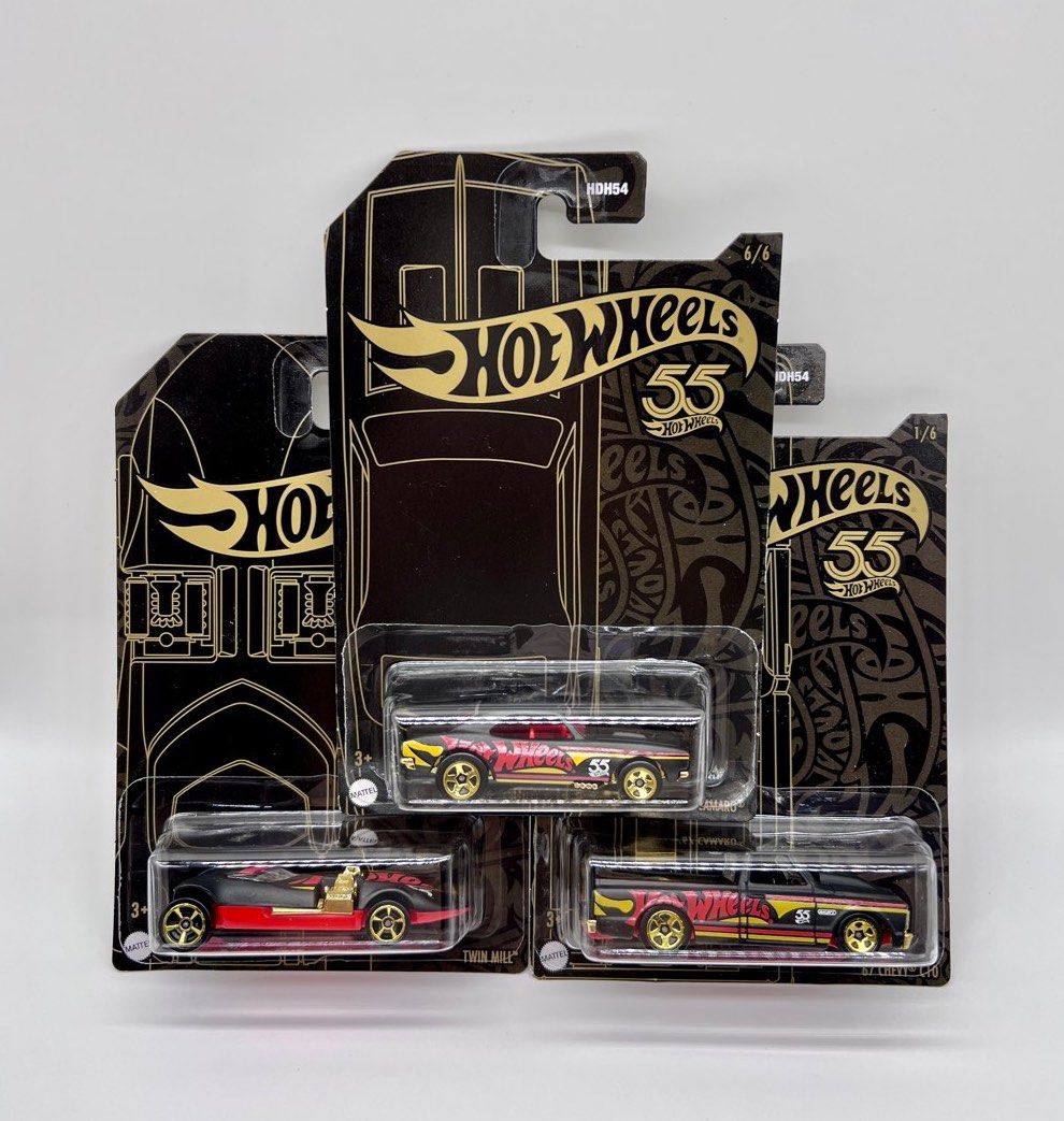 Hot Wheels Black & Gold Set, Hobbies & Toys, Toys & Games on Carousell