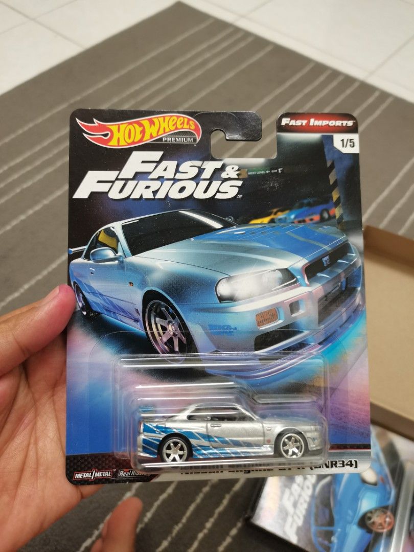 Hot Wheels Premium Fast and Furious Fast Imports, Hobbies & Toys, Toys ...