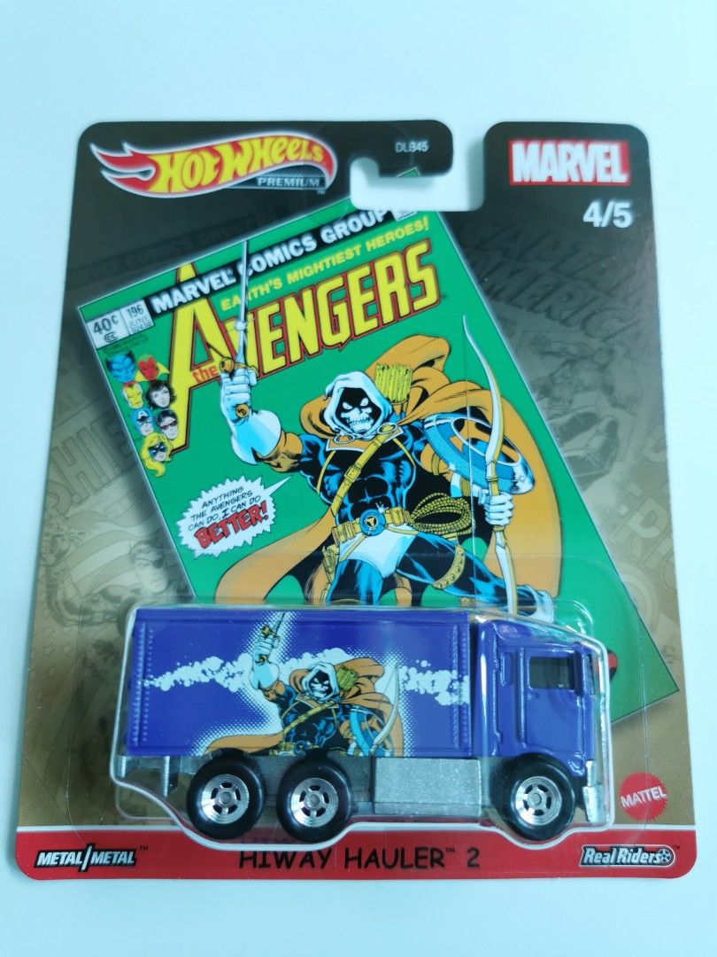Hotwheels Premium Pop Culture Marvel - VW T1 Drag Bus - MBK Van ...