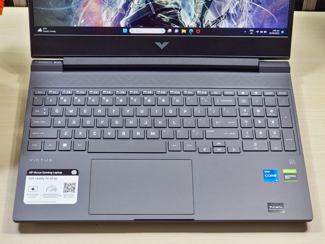 HP Victus Gaming Laptop 15-fa0xxx Intel Core i5-12th Gen 8Gb Ram 512Gb ...