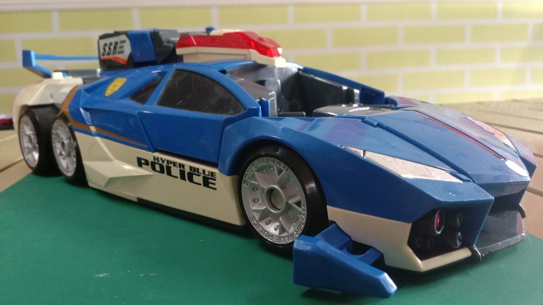 Hyper blue police, Hobbies & Toys, Toys & Games on Carousell