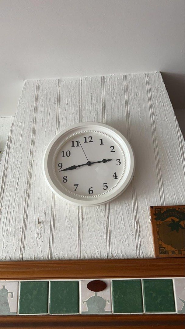 IKEA Wall Clock, Furniture & Home Living, Home Decor, Clocks on Carousell