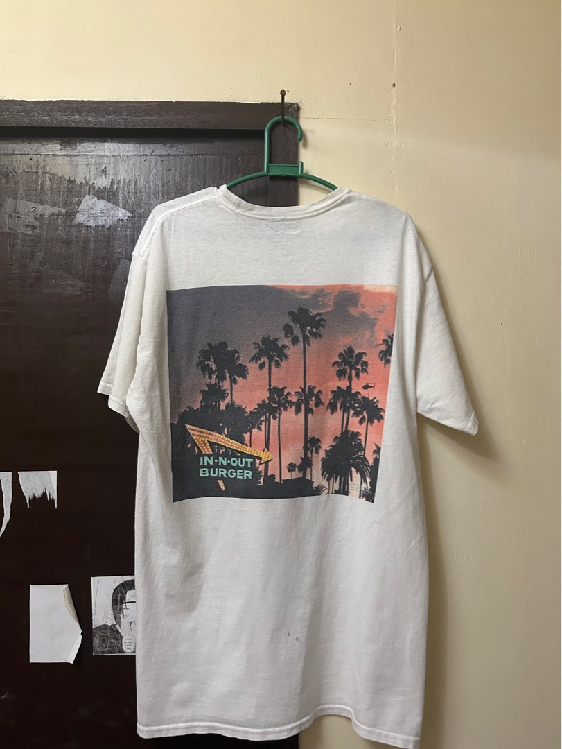In N Out California tee, Men's Fashion, Tops & Sets, Tshirts & Polo Shirts on Carousell