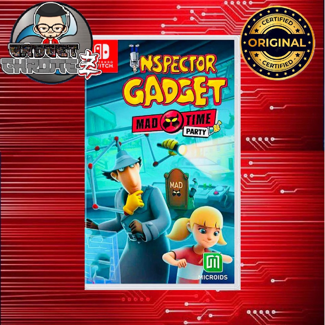 Inspector Gadget Mad Time Party | Nintendo Switch Game | BRANDNEW ...