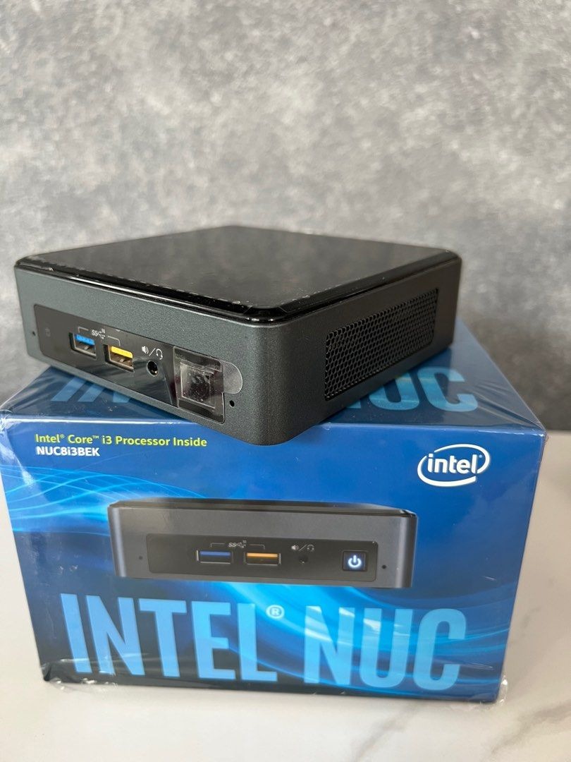 Intel NUC 8GB RAM 240GB SSD NUC8i3BEK mini PC desktop, Computers & Tech ...