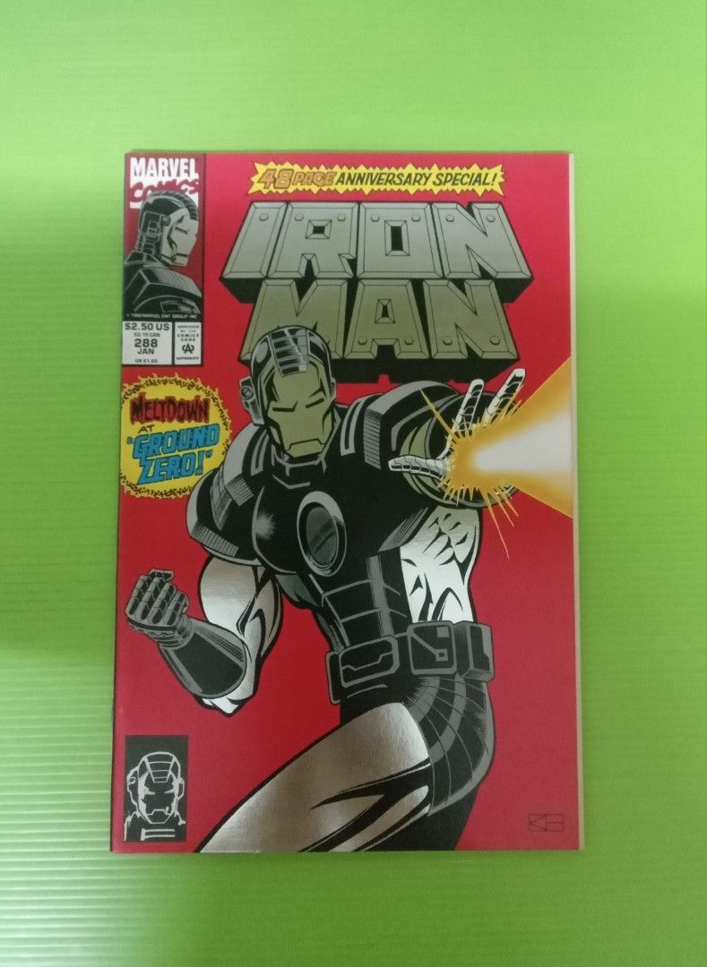 Iron Man #288 ( Kevin Hopgood - Cover Art ) Marvel Comics, Hobbies ...