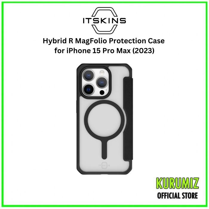 ITSKINS Hybrid R MagFolio Protection Case for iPhone 15 Series (2023 ...