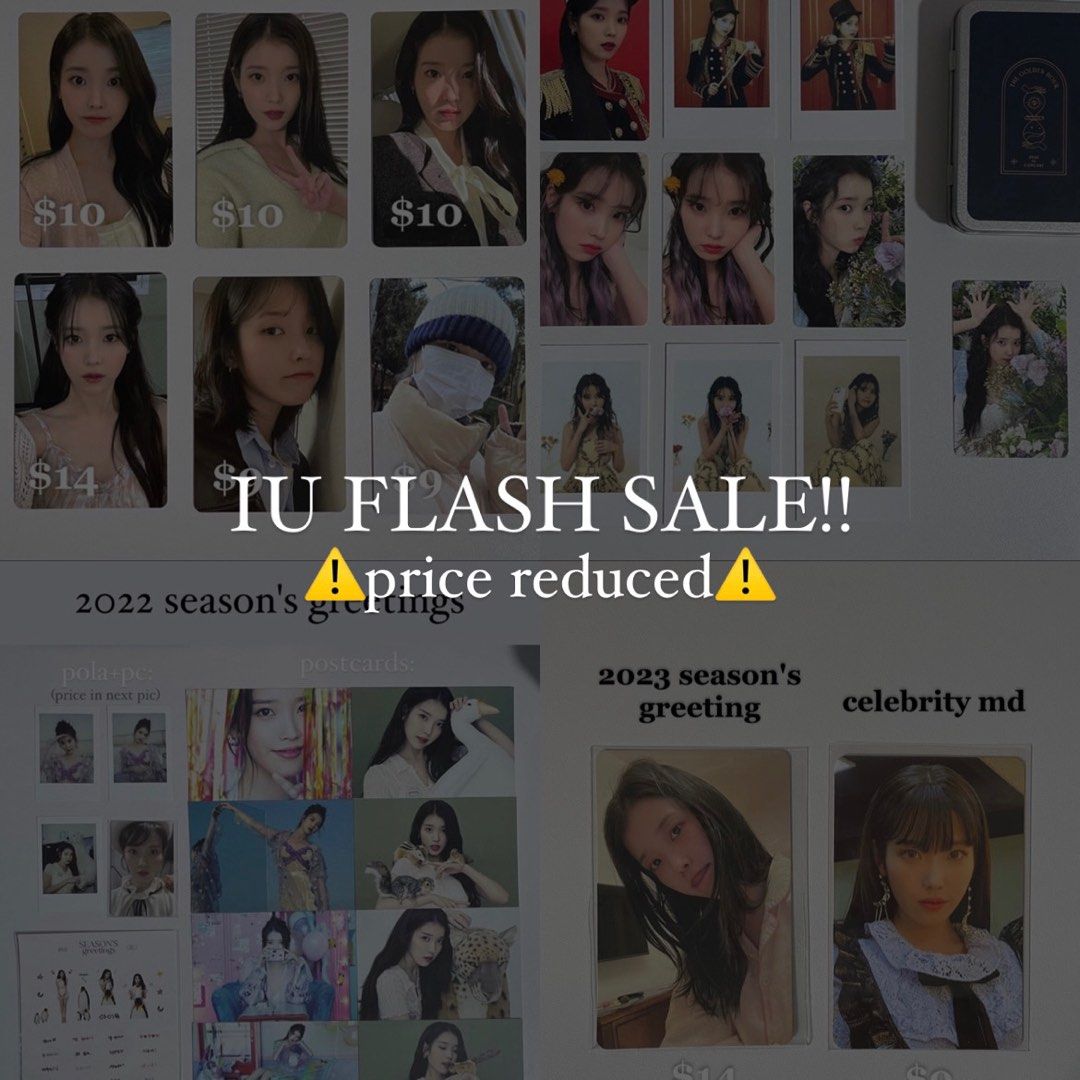 iu assorted photocards, Hobbies & Toys, Memorabilia & Collectibles, K-Wave on Carousell