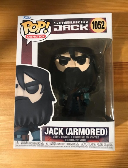 Jack Armored #1052 Funko Pop Animation Samurai Jack, Hobbies & Toys ...
