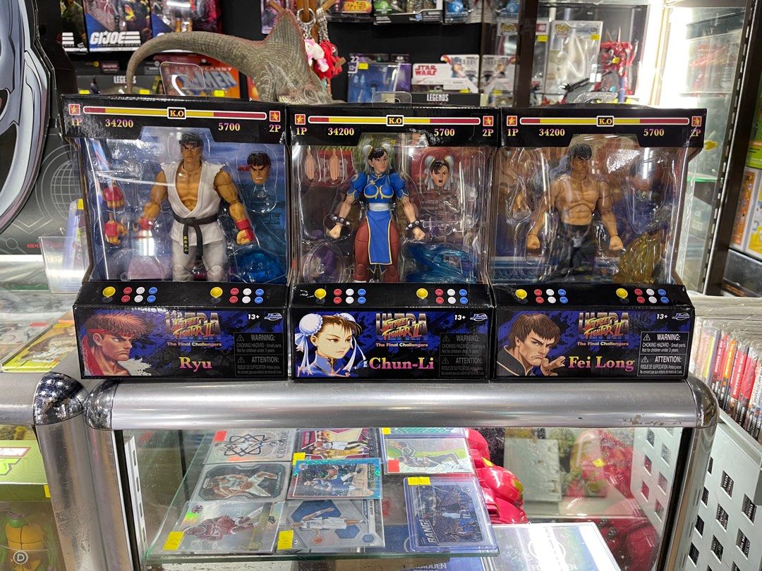 JADA Street Fighter Set of 3, Hobbies & Toys, Toys & Games on Carousell