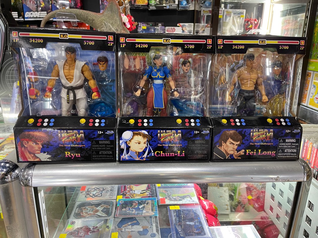 JADA Street Fighter Set of 3, Hobbies & Toys, Toys & Games on Carousell