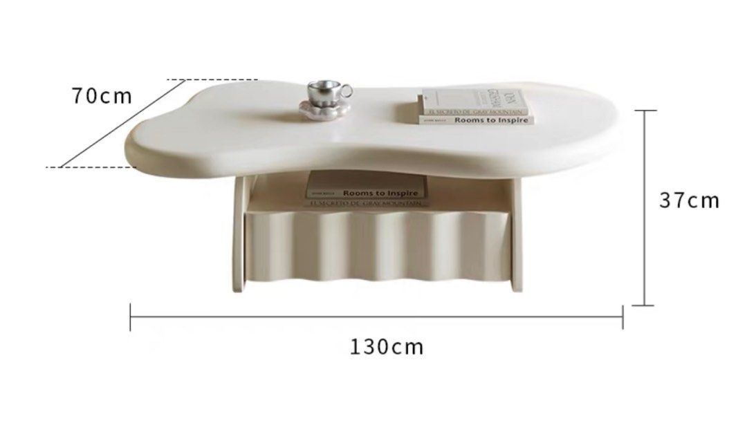JARMAR Modern Coffee Table, Furniture & Home Living, Furniture, Tables ...
