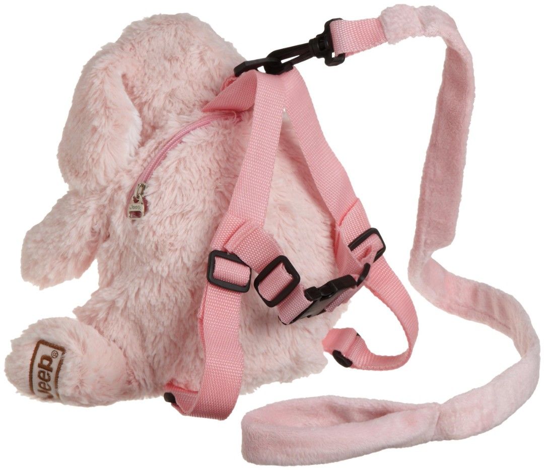Child Lease Jeep 2 in 1 Harness Backpack, Puppy, Pink, Baby Walking ...