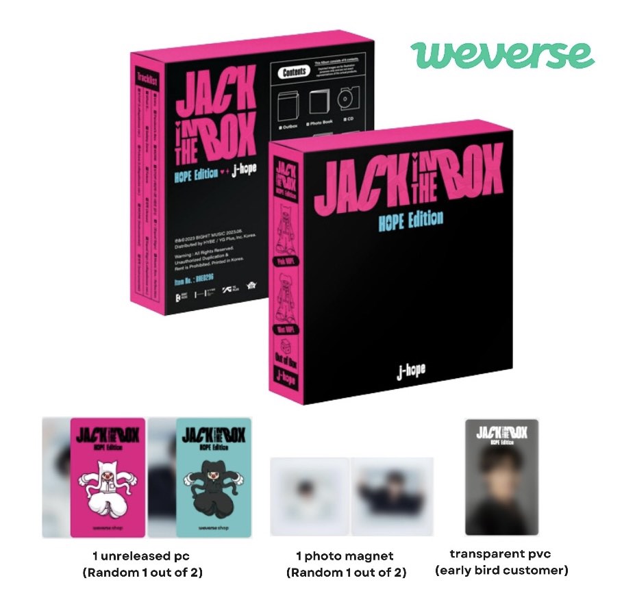 J-hope Jack in the Box JITB Hope Edition, Hobbies & Toys, Memorabilia ...