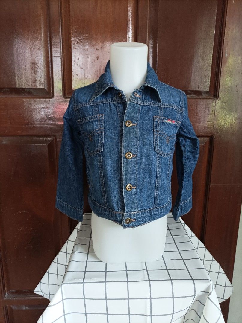 Joey Fresco Maong Jacket, Babies & Kids, Babies & Kids Fashion on Carousell