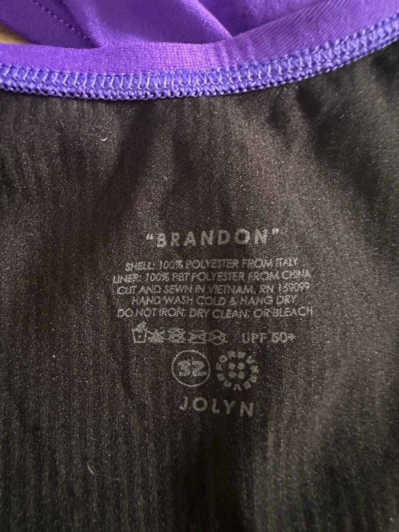 Jolyn Brandon Fixed-Back Onesie, Women's Fashion, Swimwear, Bikinis ...