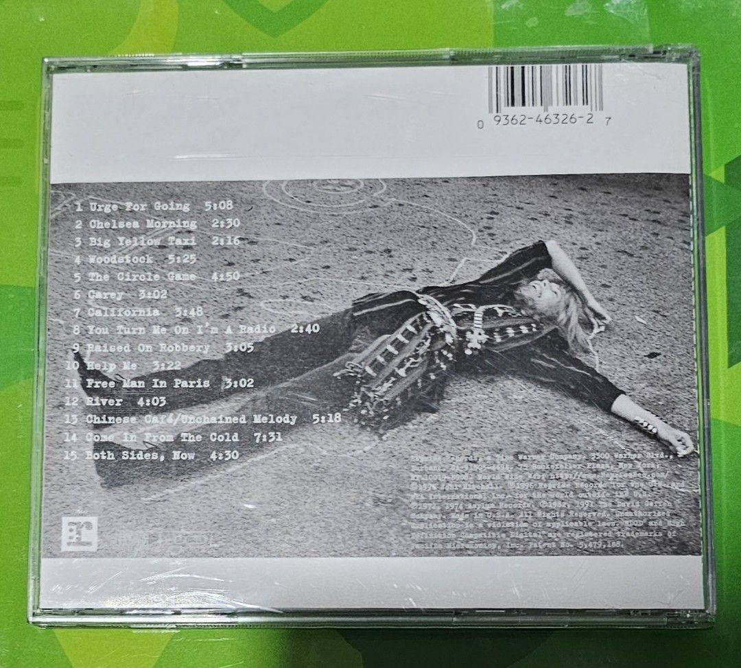 Joni Mitchell Hits Cd Mint Hobbies And Toys Music And Media Cds And Dvds On Carousell