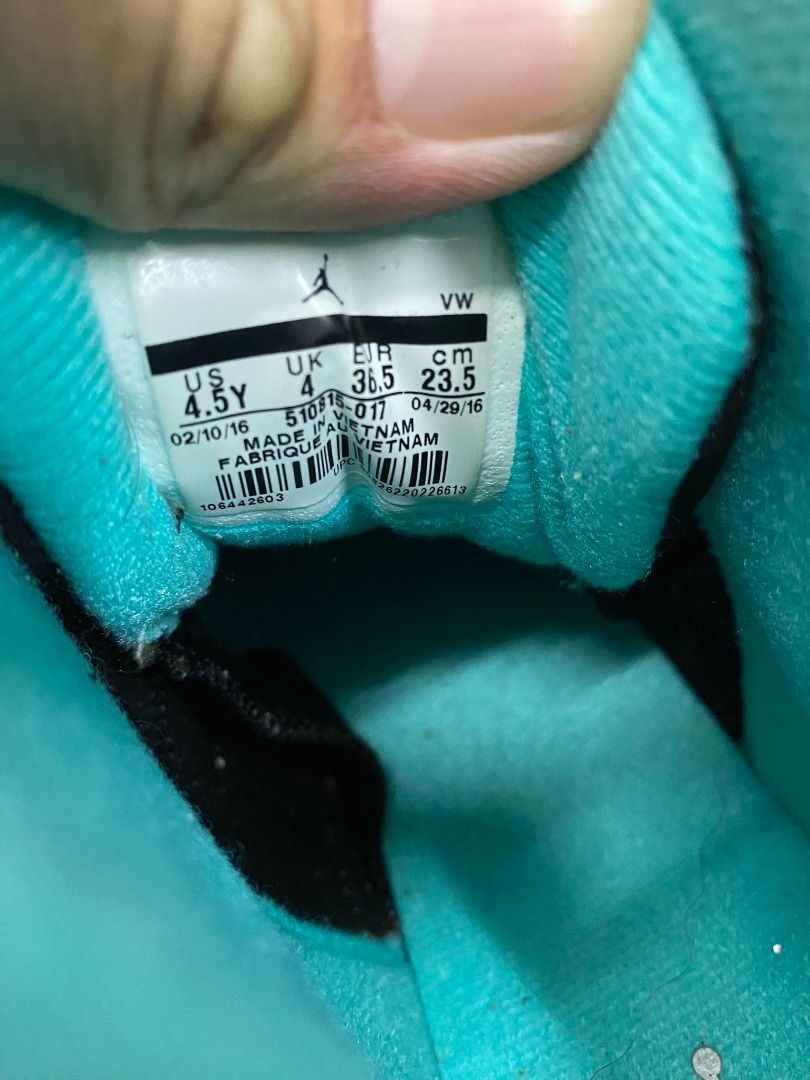 Jordan 12 Retro Hyper Jade (GS), Men's Fashion, Footwear, Sneakers on ...