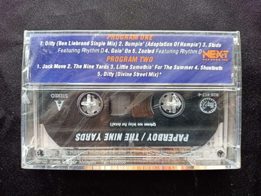 KASET Paperboy : the nine yards, Hobbies & Toys, Music & Media, CDs ...