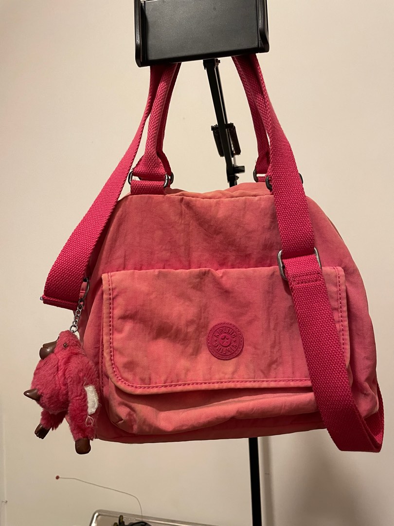 Kipling Pink Sling, Women's Fashion, Bags & Wallets, Cross-body Bags on ...