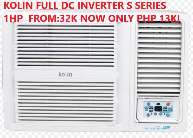 Kolin FULL DC INVERTER 1HP AIRCON, TV & Home Appliances, Air ...
