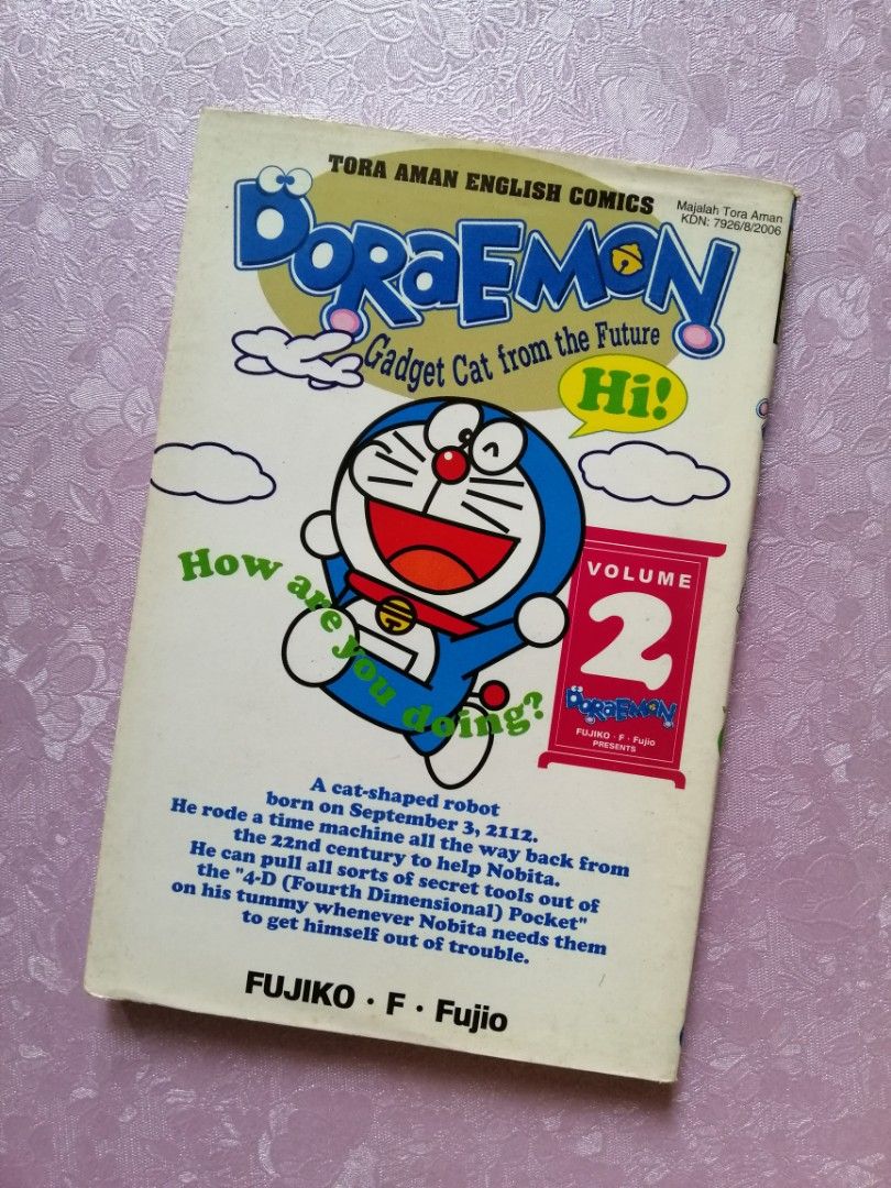 KOMIK - DORAEMON VOL. 2 (BI/BM) - CETAKAN 2006, Hobbies & Toys, Books & Magazines, Comics ...