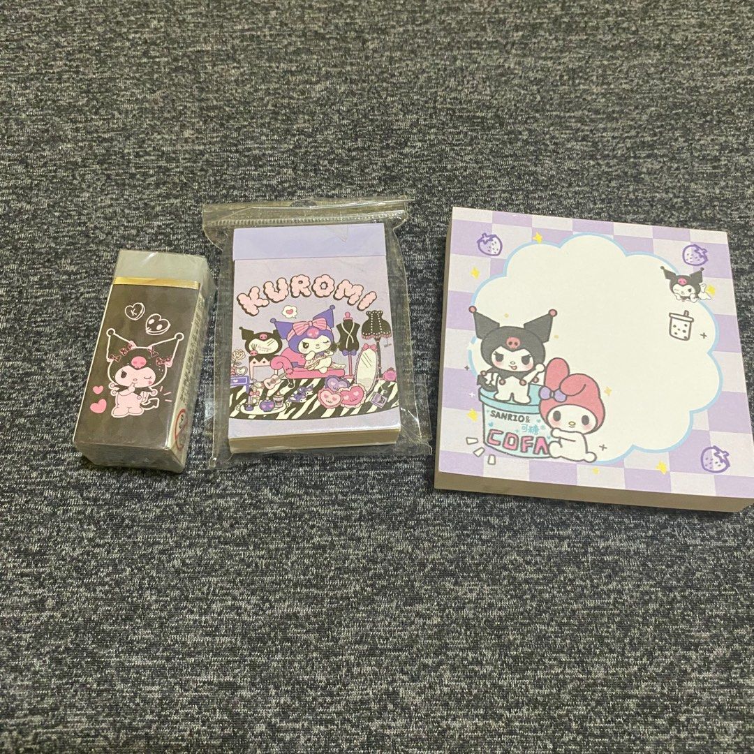 Kuromi Stationery Items, Hobbies & Toys, Stationary & Craft, Other Stationery & Craft on Carousell